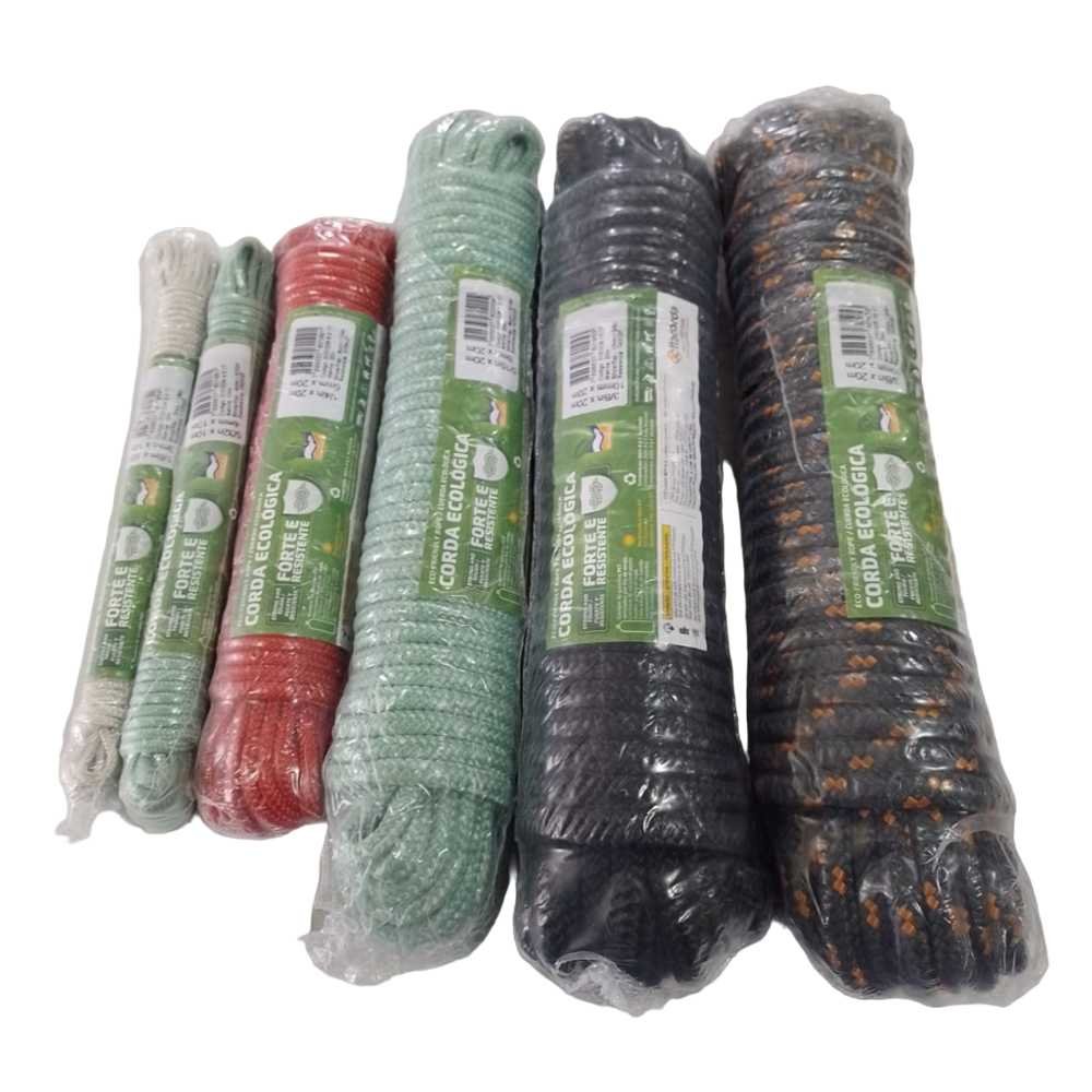 Corda Trançada Eco-Friendly P.E.T | Meadas 010102 - Componentes ...